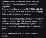 Karte i ulaznice za koncerte - Njuškalo