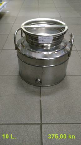 Inox posude za Ulje - Inox posude za Mlijeko - Inox Bačve