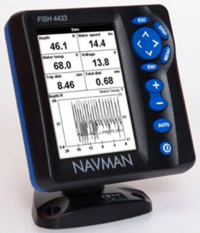 NAVMAN,fish 4433 fishfinder