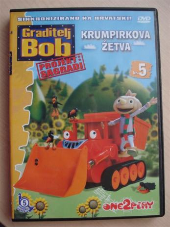 Crtani DVD Bob graditelj i Tomica i prijatelji