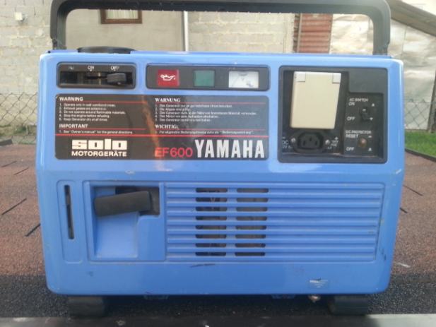 YAMAHA EF 600 GENERATOR AGREGAT