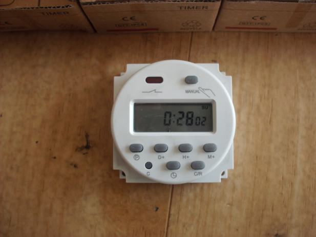 Digitalni tajmer, vremenska sklopka, 220V i 12V ili 24V
