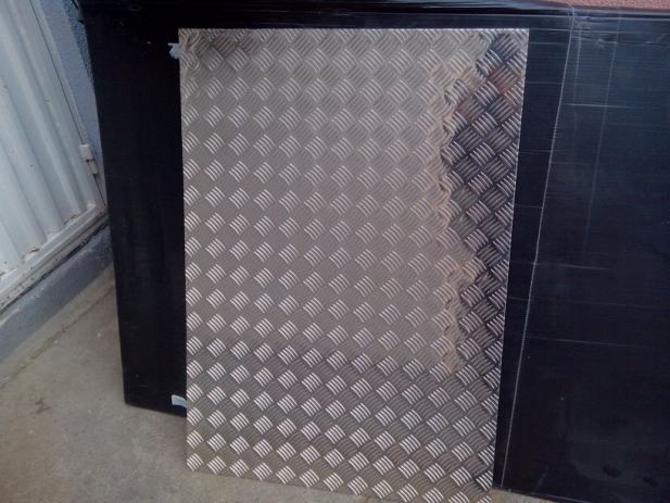 Aluminijski rebrasti lim