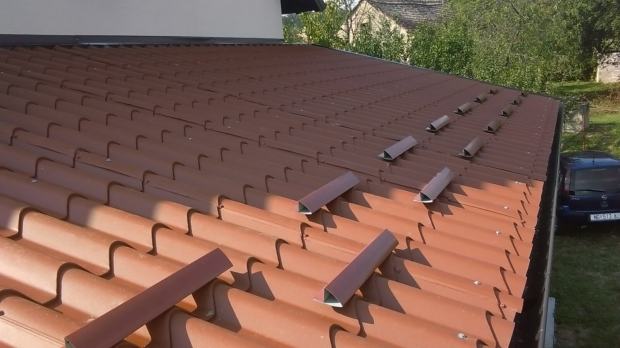 sendvič lim . Paneli Imitacija crijepa