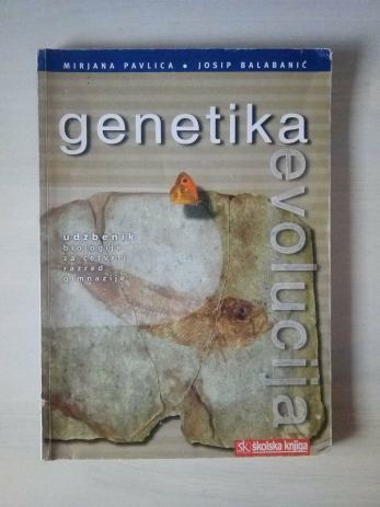 Genetika evolucija, udžbenik biologije za 4. razred gimnazije