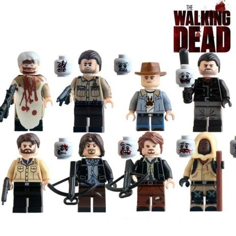 Lego set The Walking Dead, 8 figura iz serije