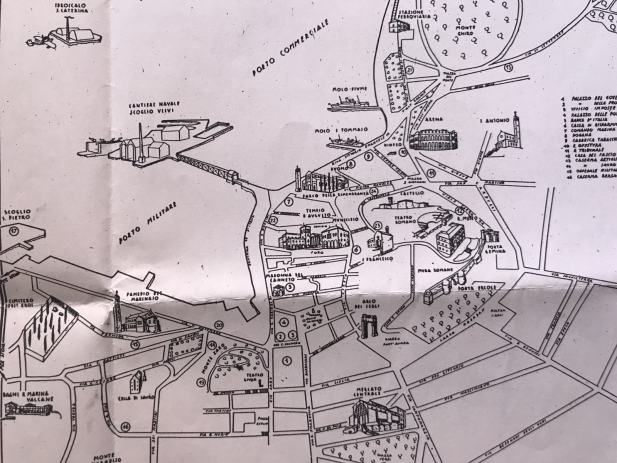 Plan grada Pule iz doba fašističke Kraljevine Italije / Pula