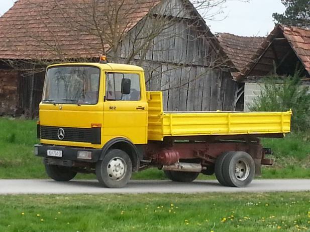 Mercedes 813 Kiper!!, 1980 god.