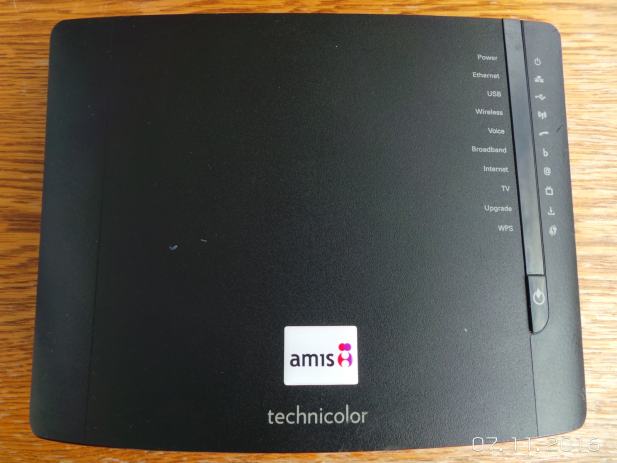 Technicolor TG788vn v2 Wireless-n Multi-Service Broadband Gateway.
