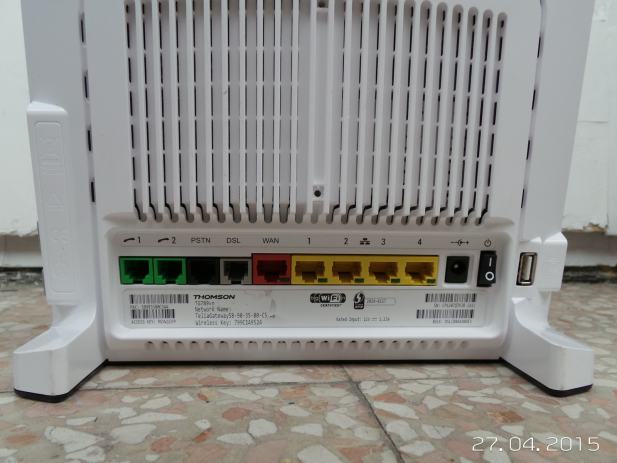 Thomson TG789Vn v3 Dual-WAN ADSL2+/VDSL WiFi Router w/ VoIP.