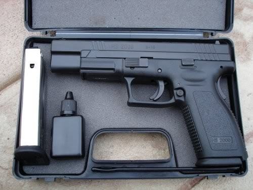 PIŠTOLJ HS-45 TACTICAL , cal. 45 ACP, 5 cijev, nov