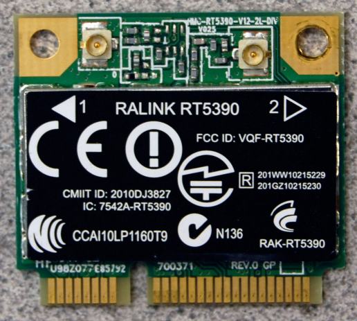 Ralink RT5390 802.11 b/g/n WiFi WLAN Wireless Half Mini PCIe Express