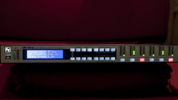Electro Voice DC ONE skretnica - EV 2-in/6-out sound system processor