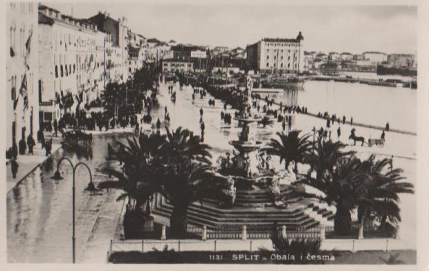 Split stare razglednice LOT8 kom.