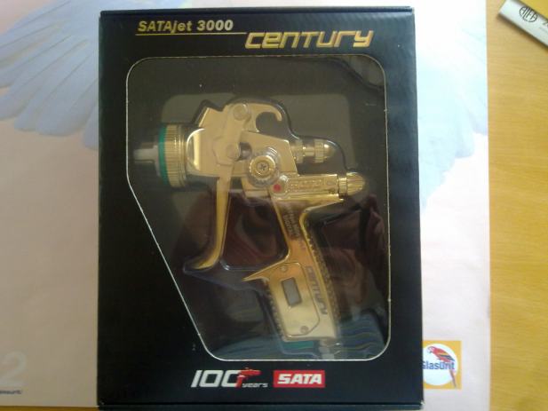 SATA jet 3000 HVLP 1.3mm DIGITAL CENTURY - GOLD PLATED Limited Edition
