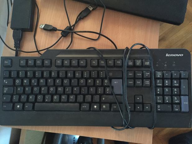 IBM Lenovo keyboard KU-0225 USB black