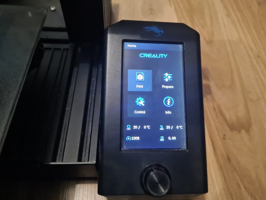 Creality Ender 3 V2 + Microswiss direct drive