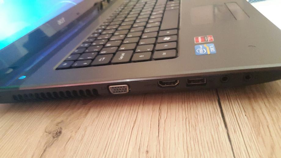 Acer 7750g 17.3 led, i5-2430m, radeon 6650m 1gb, 6gb DDR3, 640gb HDD