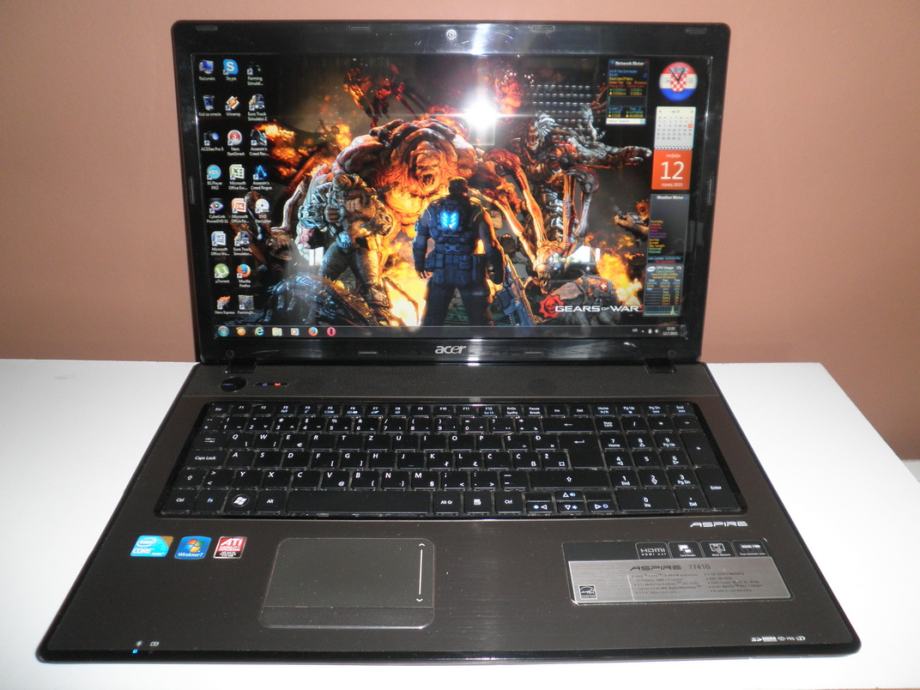 Acer Aspire 7741G, 17.3, Core i5, Ati HD 5470, 500 GB HDD, 4 GB DDR