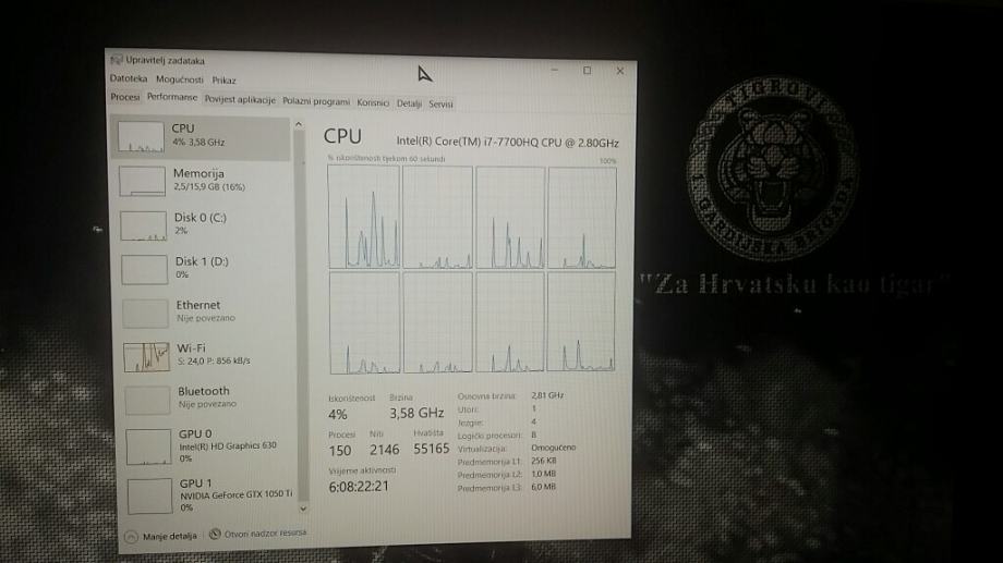 Acer Aspire 7 i7 7700HQ GTX 1050 Ti