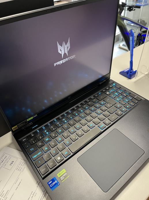 Acer Predator Helios 16, i7, 16GB/512GB, RTX 4070, KAO NOVO, JAMSTVO