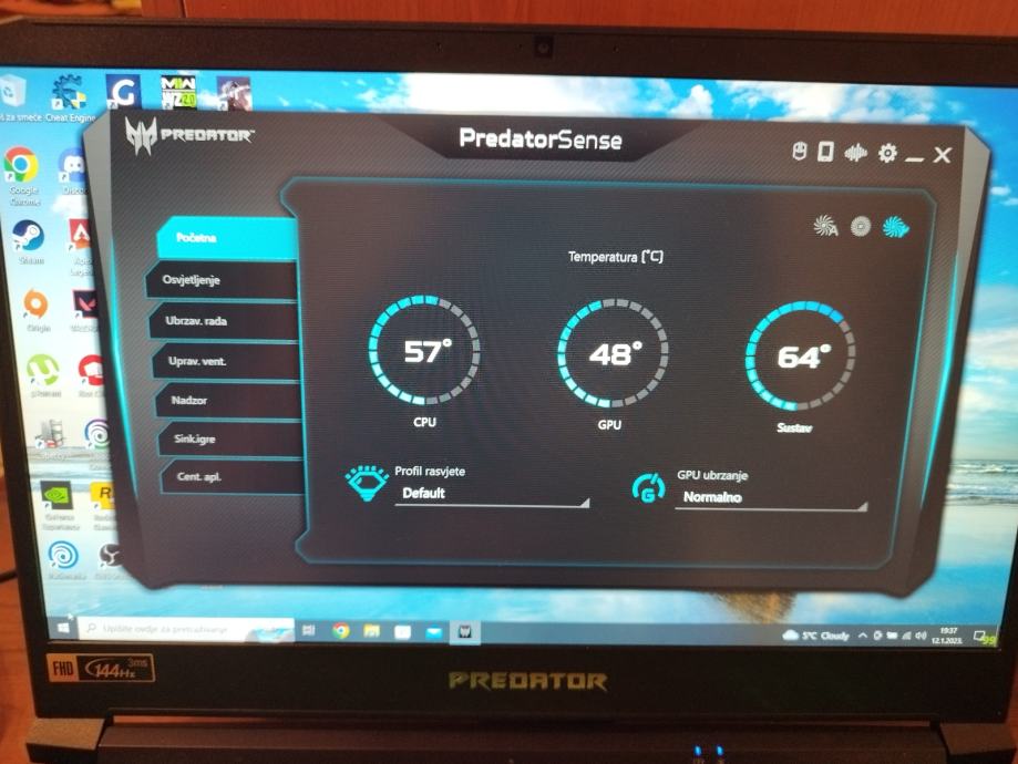 Acer Predator Helios 300, Core i7 10750H, GeForce RTX 3070 8GB, WIN 11