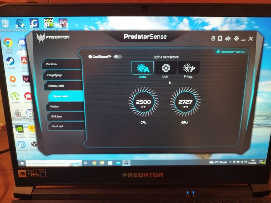 Acer Predator Helios 300, Core i7 10750H, GeForce RTX 3070 8GB, WIN 11