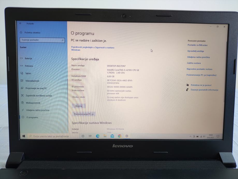 Laptop Lenovo B50-70 ⭐ Intel Core i5 ⭐ 6GB RAM ⭐1 TB HDD Windows 10