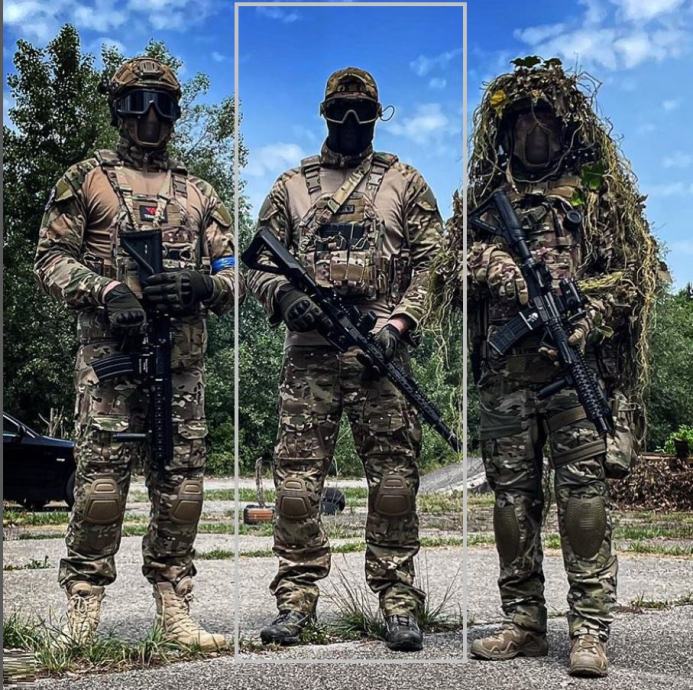 Airsoft MultiCam oprema