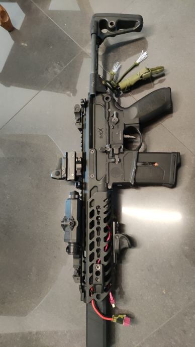 Airsoft replika SIG MCX - Full upgrade