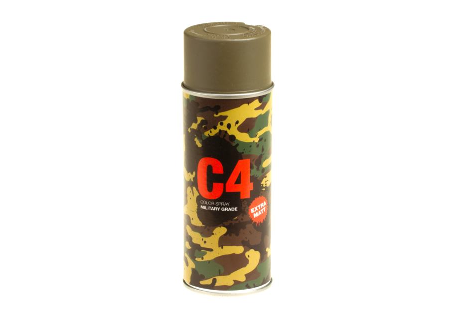 C4 MIL GRADE COLOR SPRAY FOLIAGE GREEN
