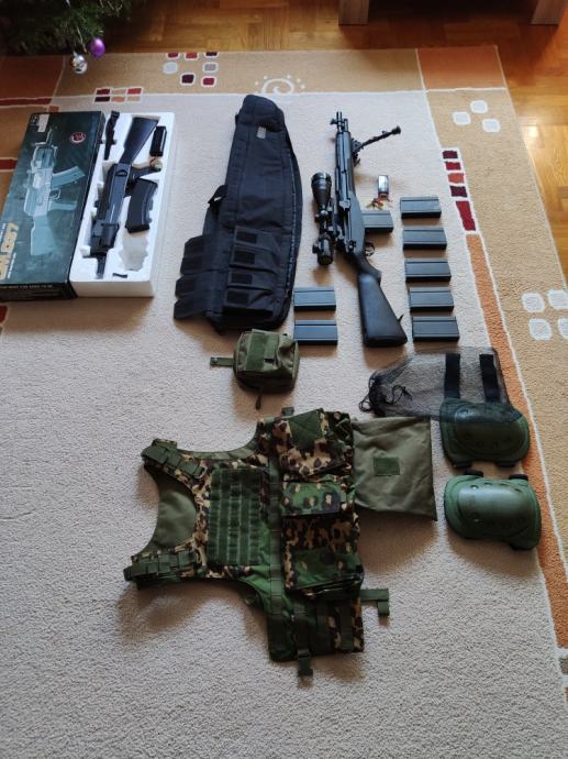 Komplet airsoft oprema HITNO!!!