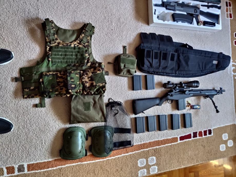 Komplet airsoft oprema HITNO!!!
