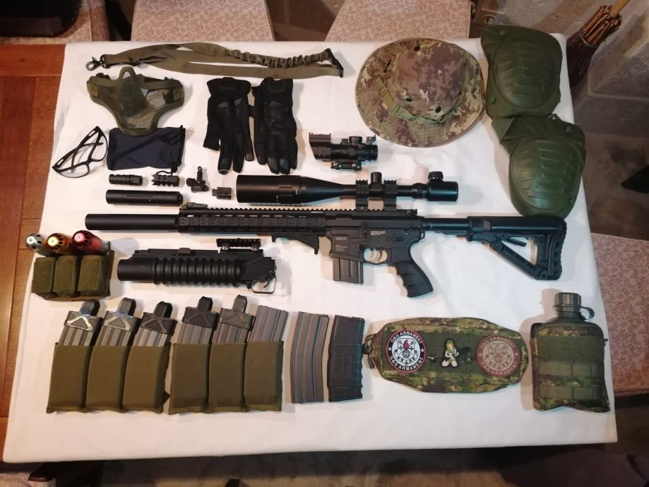 Kompletna airsoft oprema