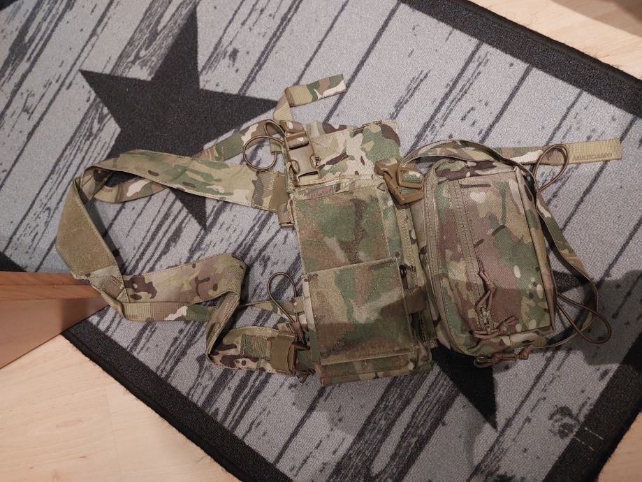 Multicam chest rig