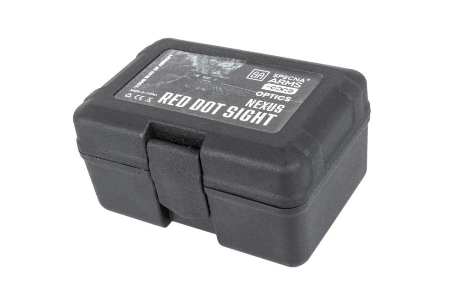 Specna Arms CORE™ Nexus high QD/low mount red dot ciljnik BLACK