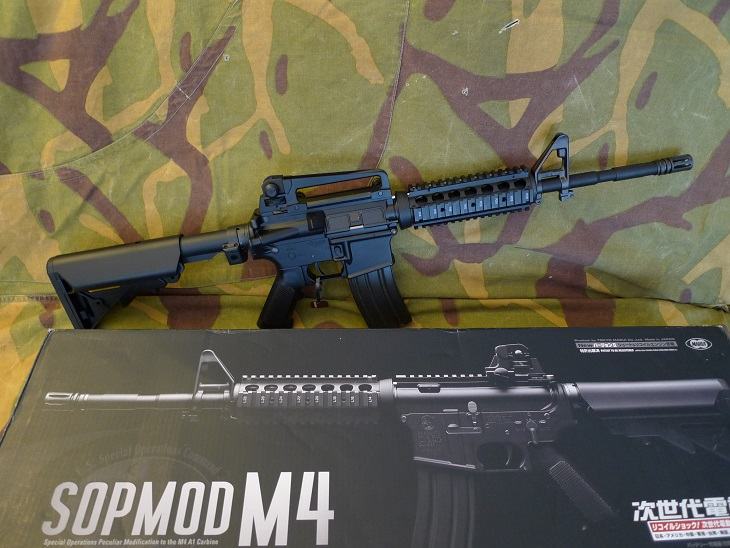 Tokyo Marui SOPMOD M4 Airsoft Blow Back AEG