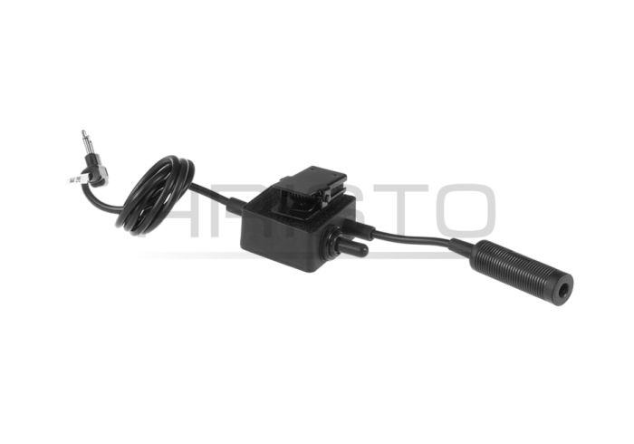 Z-Tactical E-Switch Tactical PTT Motorola 2-Pin Connector BK - PO NARU