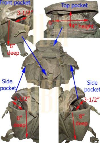 Novi zeleni molle recon Blackhawk butt pack