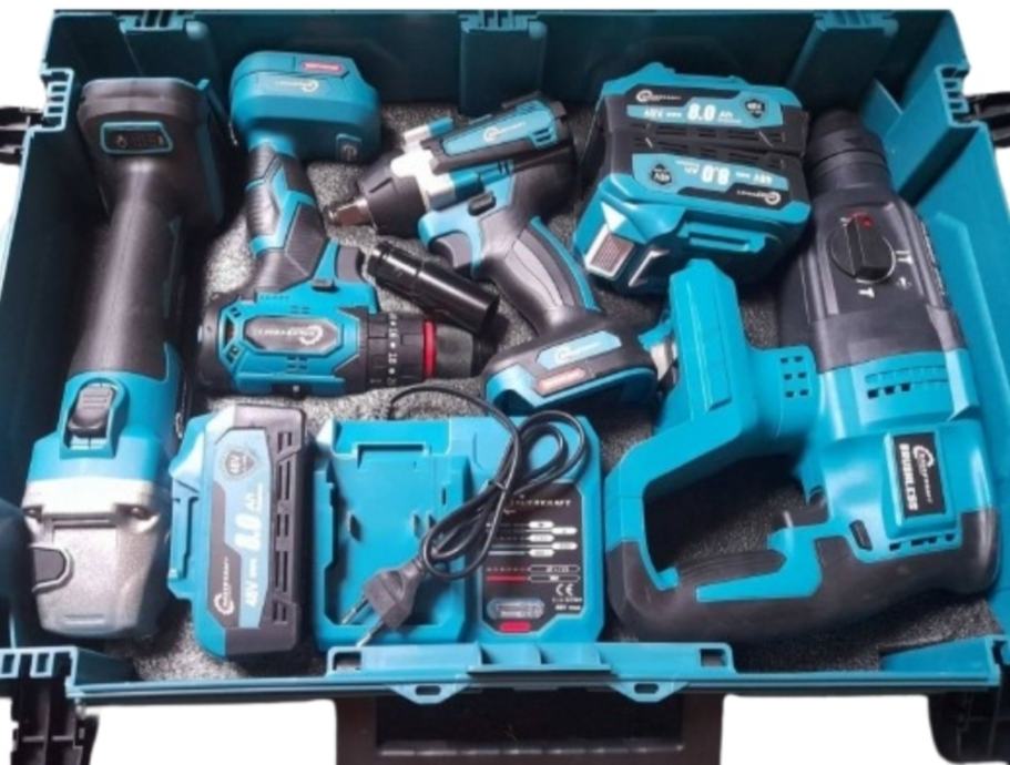 4u1 set aku alata 8.0Ah