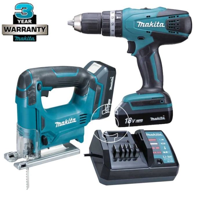 MAKITA AKU.SET ALATA DK18113X1 18V 2X1,5Ah HP457D+JV183D / AKCIJA