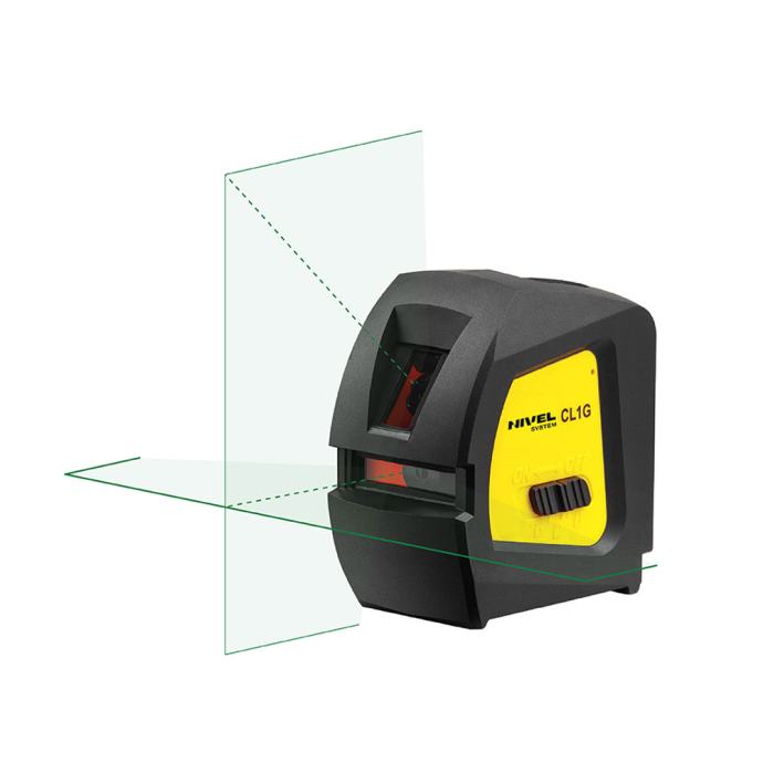 NIVEL SYSTEM KRIŽNI LASERSKI NIVELIR CL1G 15M ZELENA TRAKA AKCIJA2024