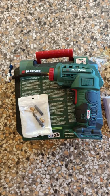 Parkside PAK B2 kompresor pumpa na poklon mini alarm