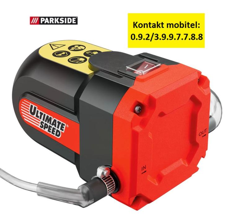 Parkside ULTIMATE SPEED pumpa za ulje itd 12V UOP 12 C1, 60 watta NOVO