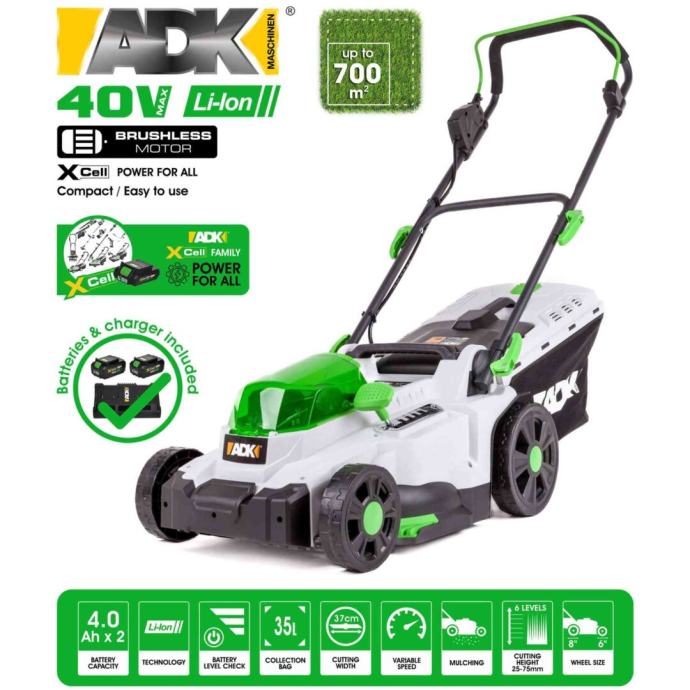 ADK Aku kosilica za travu sf8a110 j 40v/37