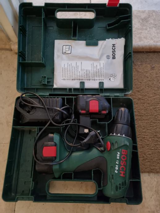 ACU Bušilica BOSCH PSR 12 VE-2