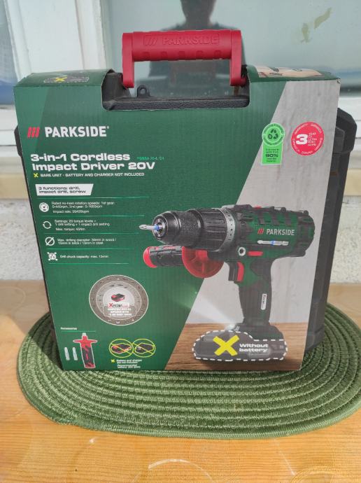 Aku udarna bušilica Parkside