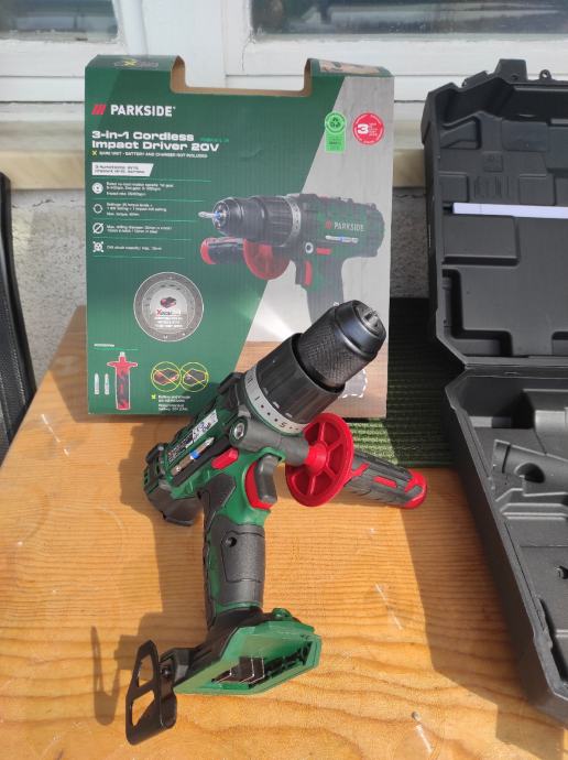 Aku udarna bušilica Parkside