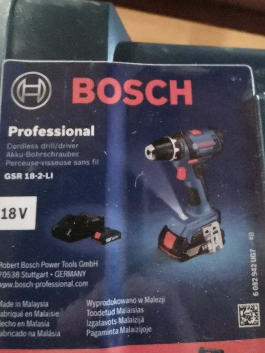 Bosch professional - akumulatorska bušilica