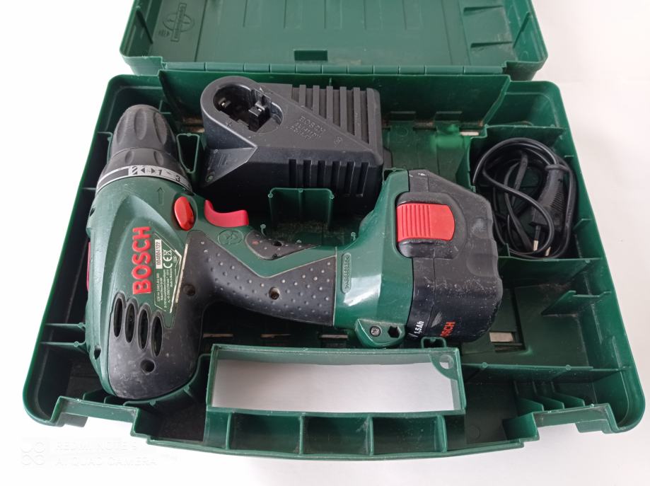 Bosch PSR 12 aku busilica punjac kofer